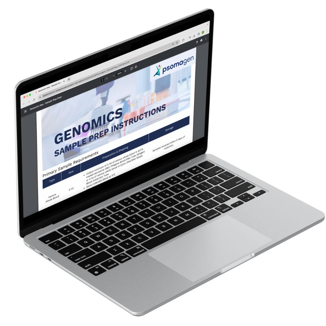 Whole Genome Sequencing | Psomagen