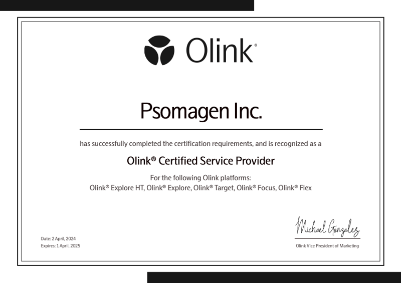 Olink® Target 96 | Psomagen